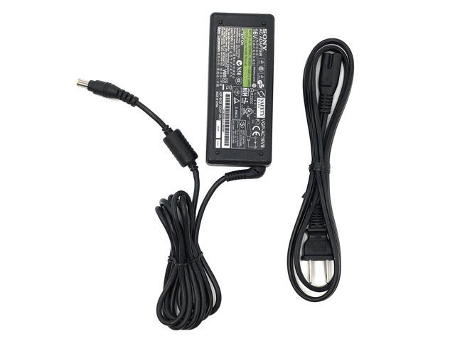 NEW Genuine Sony VGP-AC16V8 AC Power Supply Adapter for Sony VAIO W ...