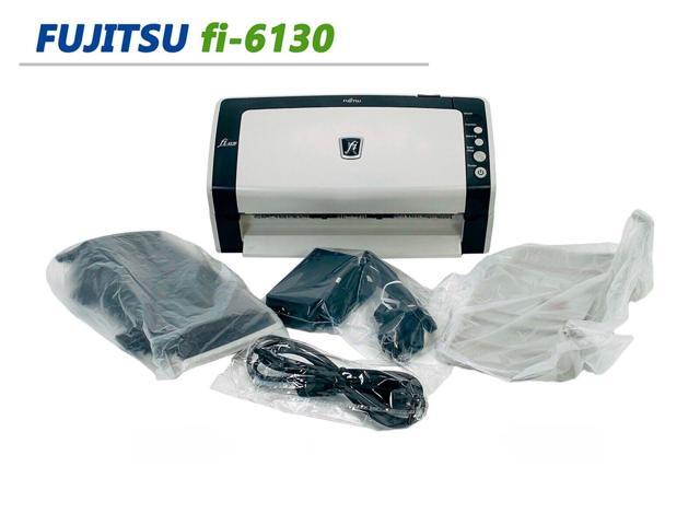 Refurbished: Fujitsu FI-6130 Duplex Document Color Scanner w/ Rollers ...
