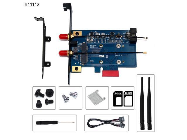 PCI-E WiFi Adapter PCIE Wifi Bluetooth Adapter Mini PCI Express to PCIE ...