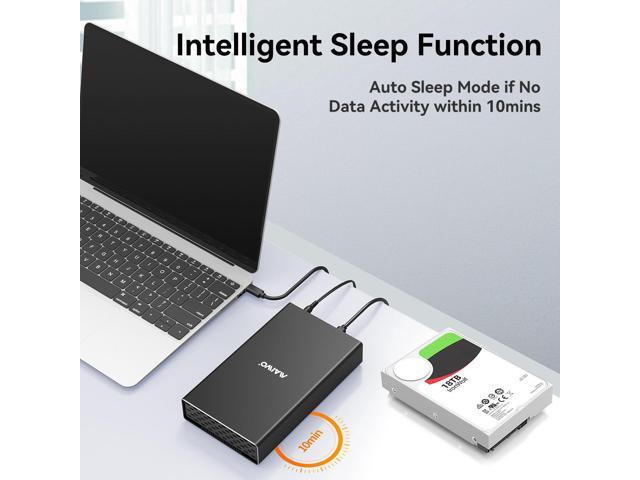 MAIWOExternal SAS Hard Drive Enclosure USB Type C to SAS Adapter for 2. ...
