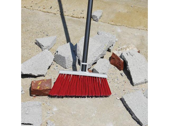 Quickie Angle Broom,Head and Handle,11-1/2",Red HAWA 7576ZQK - Newegg.com