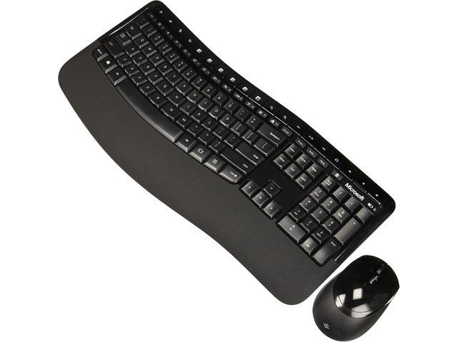 Microsoft Wireless Ergonomic Keyboard and Mouse Combo Desktop 5050 ...