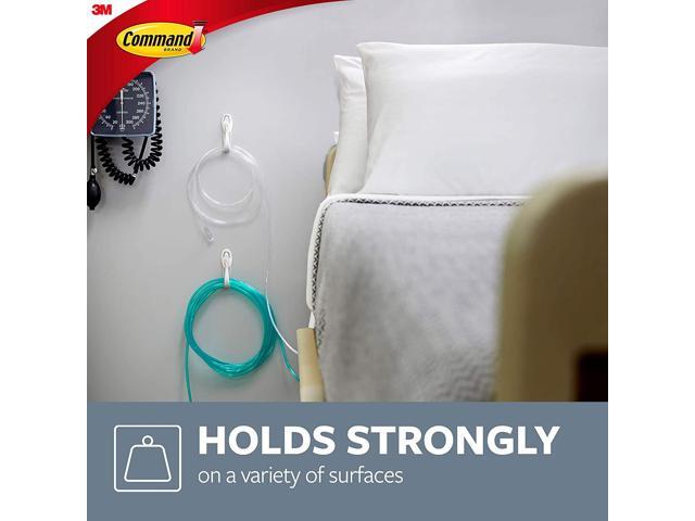 Command Cord Bundlers, Damage Free Hanging Cord Organizer, 6 Gray Cord ...