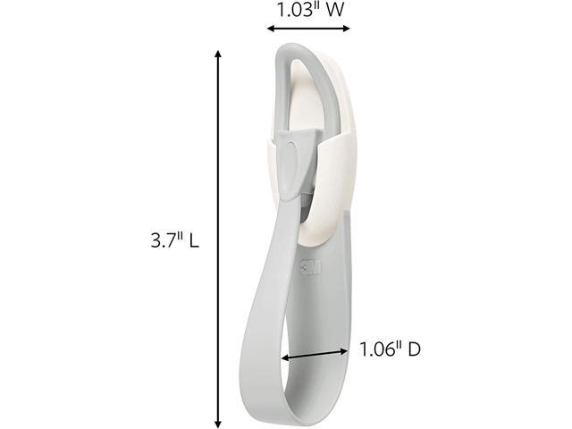 Command Cord Bundlers, Damage Free Hanging Cord Organizer, 6 Gray Cord ...