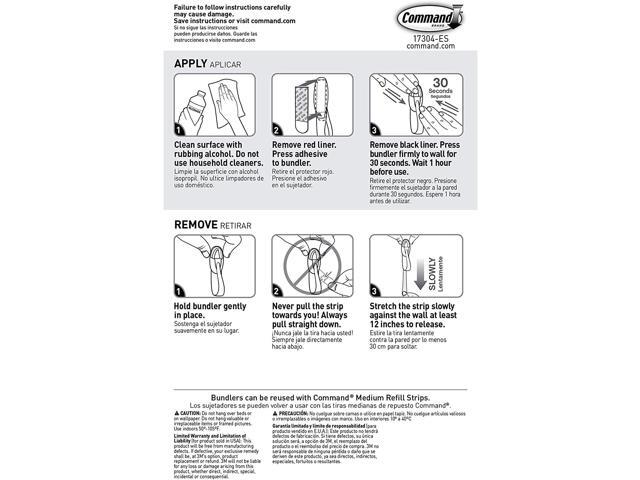 Command Cord Bundlers, Damage Free Hanging Cord Organizer, 6 Gray Cord ...