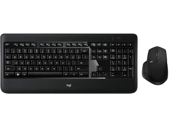 Logitech MX900 Performance Premium Backlit Keyboard and MX Master Mouse ...