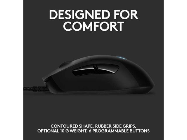 Logitech Backlit Mechanical Gaming Keyboard & Logitech Hero 16K Gaming ...