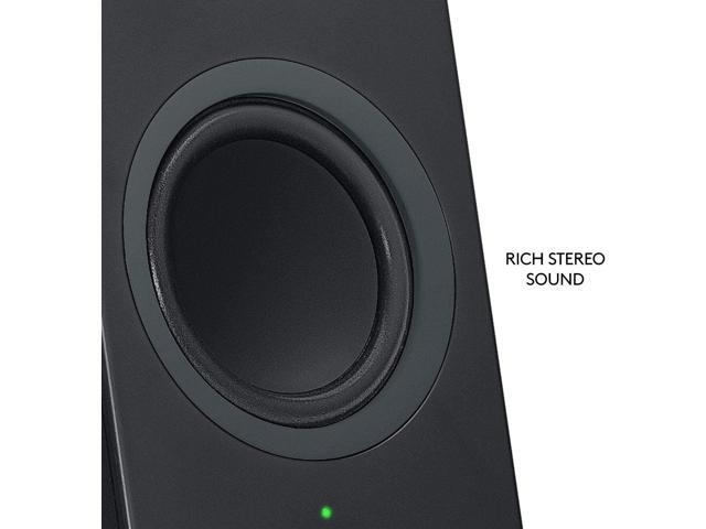 Logitech Z207 2.0 Multi Device Bluetooth Computer Speakers (Black ...