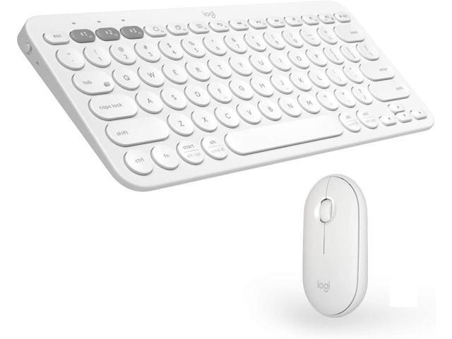 Logitech Wireless Bluetooth Keyboard and Mouse Combo - Slim Portable ...