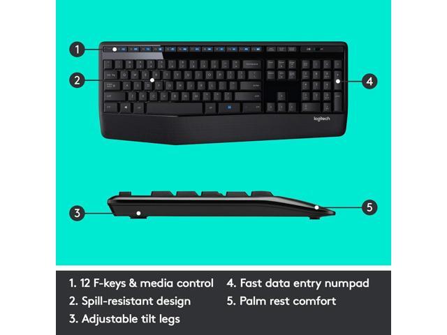 Logitech Wireless Keyboard & Mouse Combo - Newegg.com