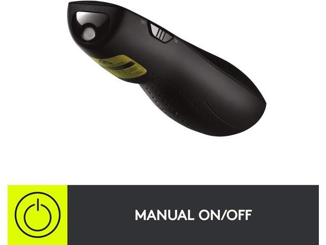 Logitech Professional Presenter R800 with Green Laser Pointer and LCD ...