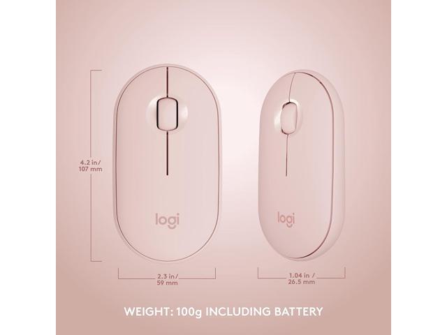 Logitech MK470 Slim Wireless Keyboard and Mouse Combo (Rose) - Newegg.com