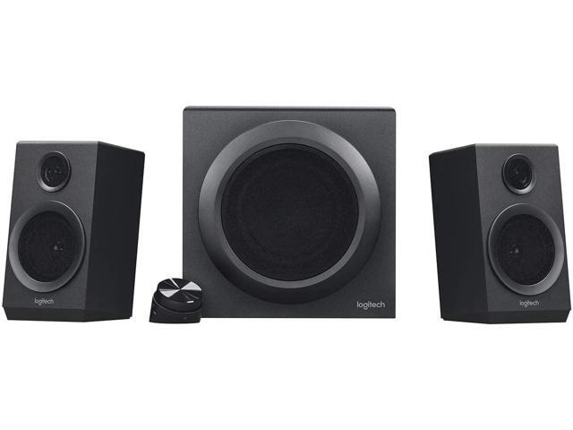 Logitech 2.1 Channel Computer Speaker System - 80W Max/40W RMS - Newegg.com