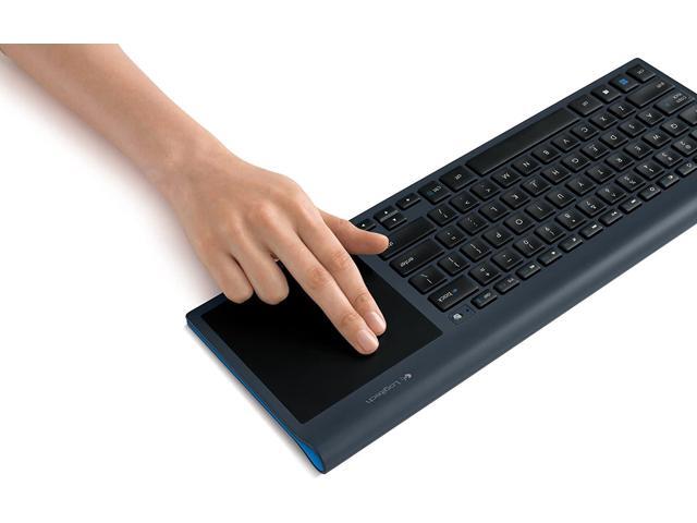 Logitech TK820 Wireless All-In-One Keyboard with Built-In Touchpad ...