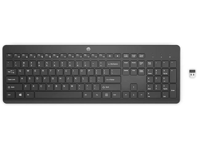 HP 230 Wireless Keyboard - Windows & Mac OS - Black - Newegg.com