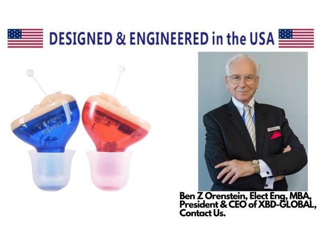 eEAR® Digital Hearing Aid Pair for Left and Right Ears, CIC (Complete ...