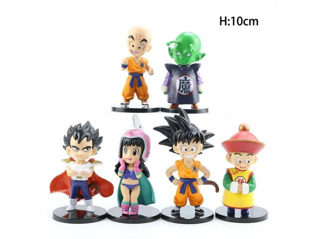 6Styles/sets Dragon Ball Childhood Gohan Model Figure Klin Toy Gift ...