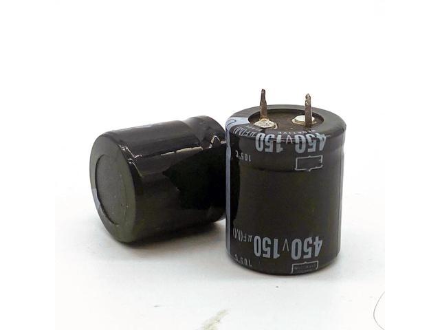 1pcs 450V 150UF aluminum electrolytic capacitor size 25*30mm 450v150uf ...