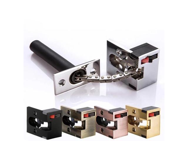 Gate Latches Swing Chain Door Guard Bolt with Swicth, Concealed ...