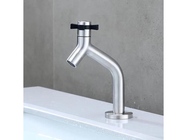 304 Stainless Steel Single Cold Quickly Open Type Kitchen & Basin ...