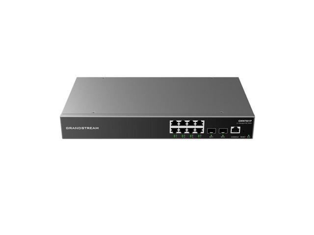 Grandstream GWN7801P Network Switch 8 Gigabit Ethernet ports - Newegg.com