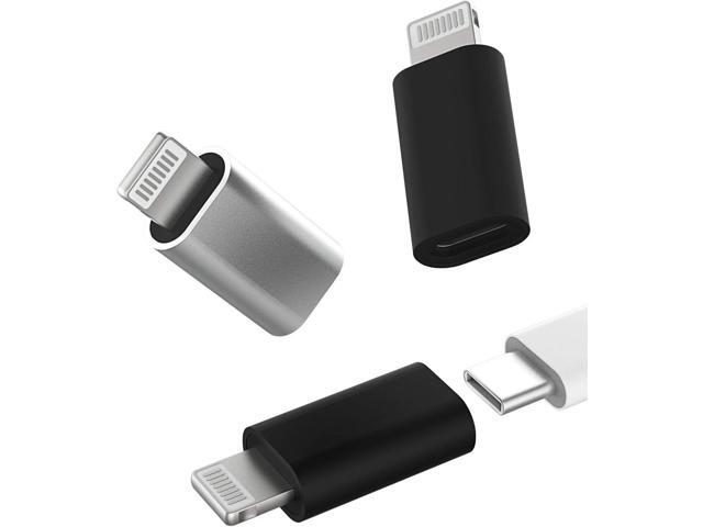 3Pack USB-C Female to Lightning Male Adapter Lightning to USB C Adapter ...