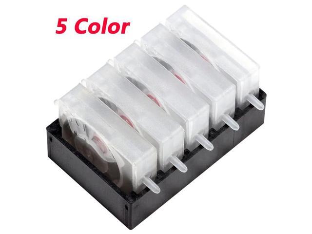 CISS One Way Valve Ink Damper Ink Control Valves 5 Color Forcanon-Forhp ...