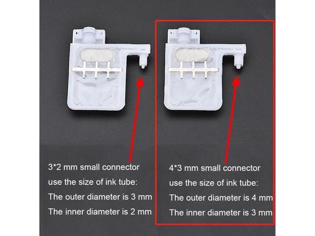 50PCS DX5 Big Ink Damper Forepson-XP600 TX800 DX5 DX7 4720 I3200 Mutoh ...