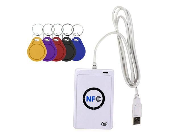 ACR122U NFC RFID Reader USB Smart Card Writer SDK M-ifare Copy Clone ...