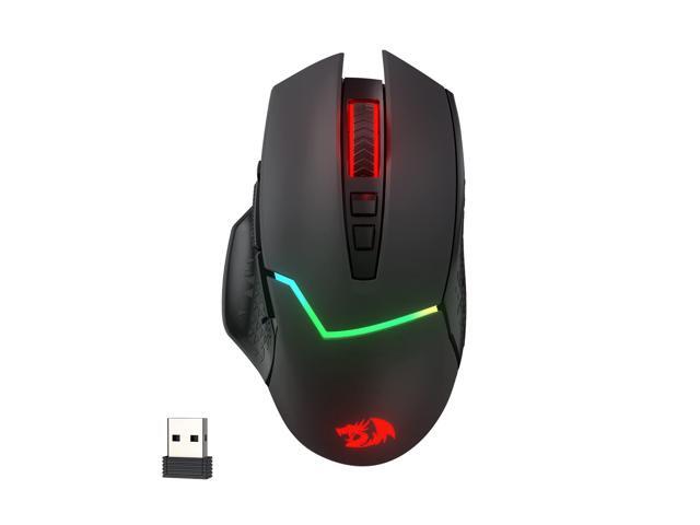 Redragon M690 PRO Wireless Gaming Mouse, 8000 DPI Wired/Wireless Gamer ...
