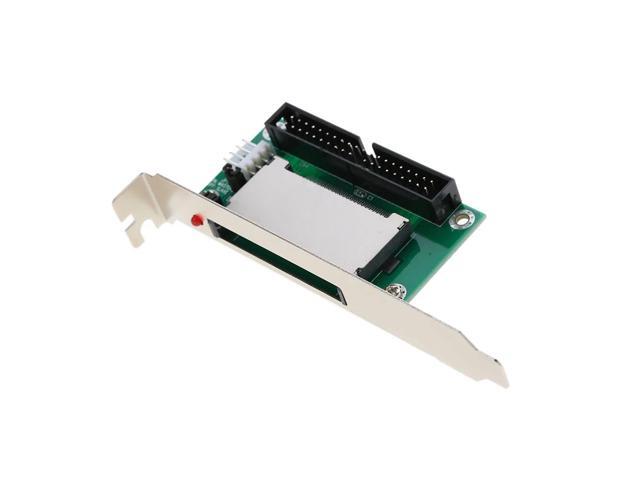 IDE/PATA to CF Adapter with Bracket Back Panel Compact Flash to 3.5 ...
