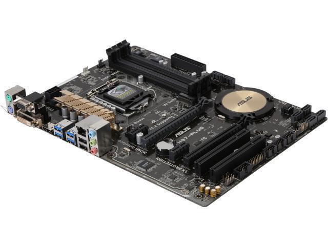 Refurbished: ASUS H97-PLUS-R LGA 1150 Intel H97 HDMI SATA 6Gb/s USB 3.0 ...