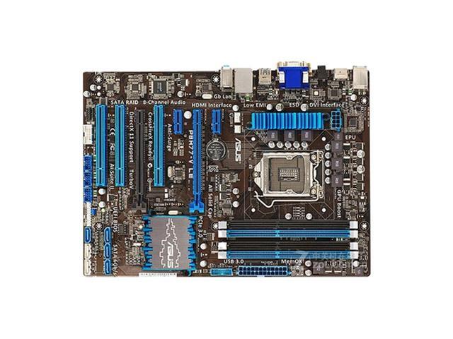 Refurbished: ASUS P8H77-V LE LGA 1155 DDR3 32GB ATX Motherboard - Newegg.com