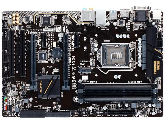 Refurbished: GIGABYTE H170-HD3 DDR3(rev.1.0) LGA 1151 Intel H170 DDR3 ...