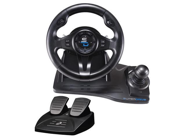SUBSONIC Superdrive - GS550 steering racing wheel with pedals, paddles ...