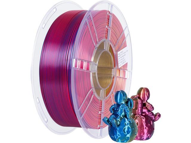 TRONXY 3D Printer Filament,Tri-Color Coextrusion PLA Filament 1.75mm ...