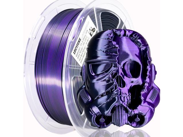 PLA Filament 1.75mm, 2 in 1 Coextrusion Filament, Silk PLA Dual Color ...