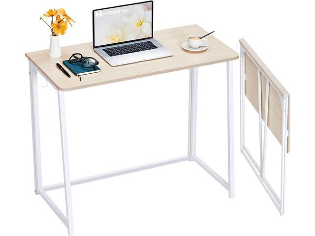 Folding Desk, Small Foldable Desk 31.5" for Small Spaces, Space Saving ...