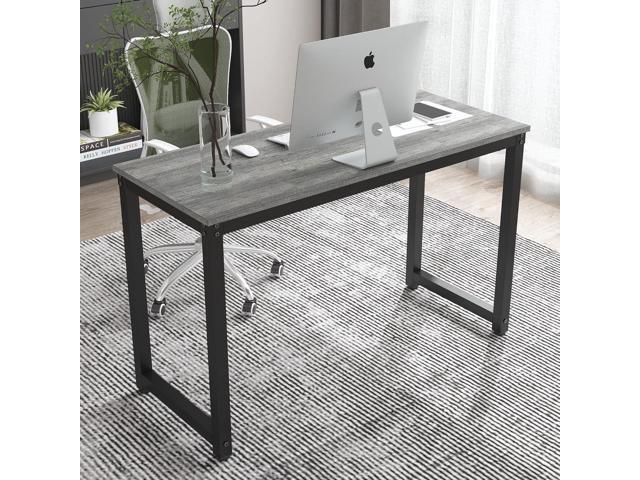 HOBINCHE 47 Inch Small Space Computer Desk, Home Office Desk, Heavy ...