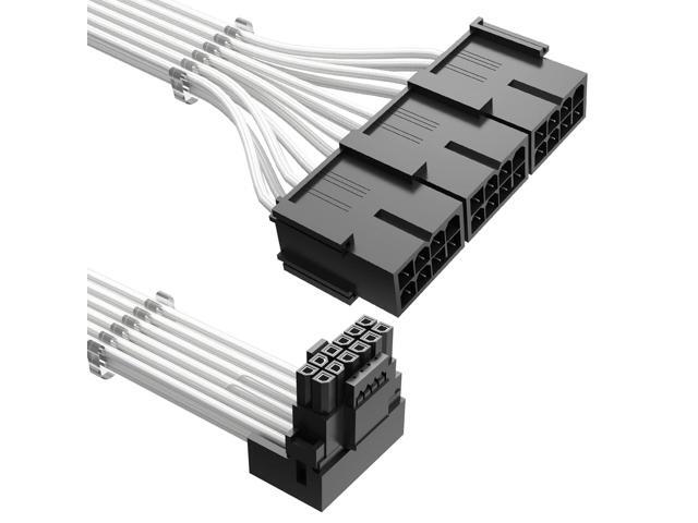 Agtray PCI-e 5.0 Cable Extender 90 Degree Angle, 12VHPWR Connector ...