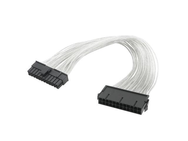 PC Case PSU Extension Cable Kit, 24Pin ATX, GPU 6Pin/8Pin,CPU 4Pin/8Pin Power Supply Line,18 AWG ...