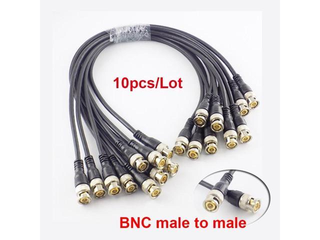 0.5M/1M/2M/3M BNC Male to BNC Male Cable Cord For BNC Adapter Home Extension Connector Adapter ...