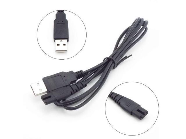 Electric Shaver USB Charging Cable Power Cord connector Charger ...