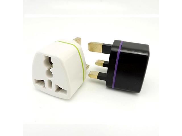 Portable 3 Pin Charger Universal AU EU US To UK Power Plug Travel ...