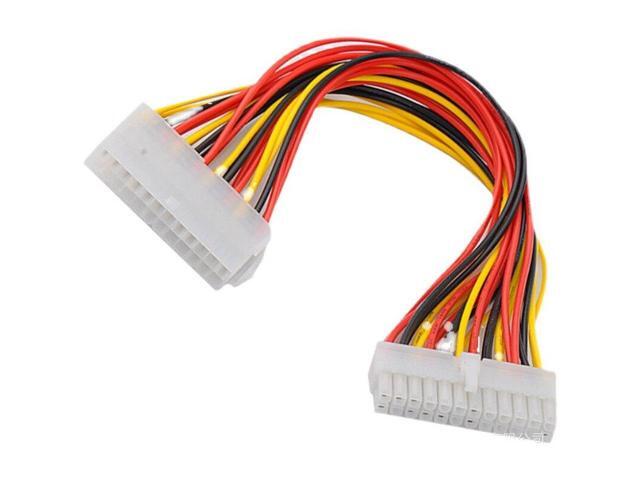 1PC ATX 20-Pin Male To 24-Pin Female Power Supply Adapter Cable For ...