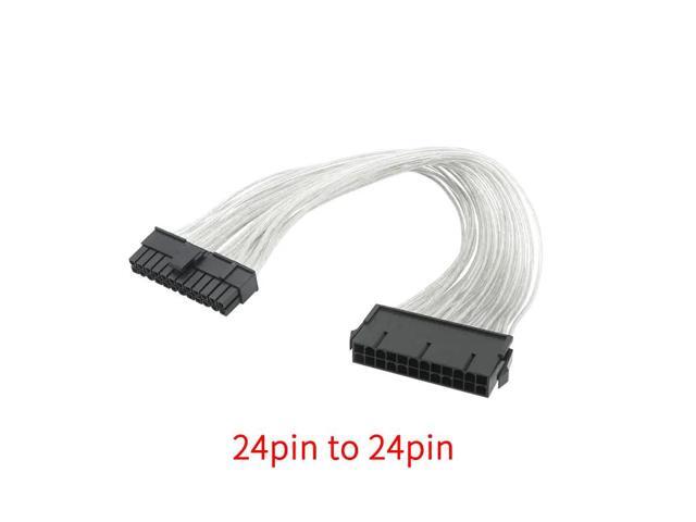 Sleeve Extension Power Supply Cable 24-pin A TX/EPS/8-pin PCI-E GPU ...