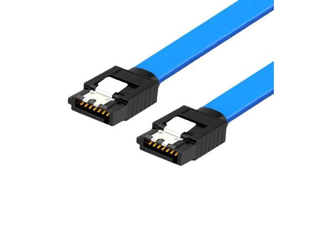 UK Straight SATA cable 3.0 to hard disk SSD adapter HDD cable(blue ...