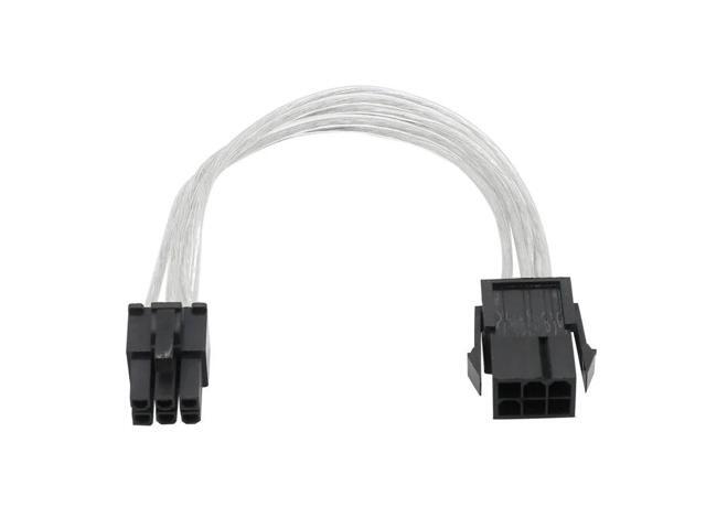 PC Case PSU Extension Cable Kit, GPU 6Pin Power Supply Line,18 AWG ...