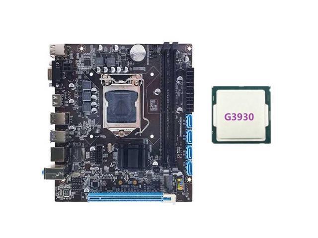 H110 Desktop Computer Motherboard Supports LGA1151 6/7 Generation CPU Dual-Channel DDR4 Memory ...