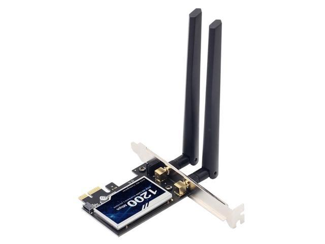 PCI-E WiFi Card BT4.0 Wireless Card PCE-AC1200 802.11ac Dual-Band 1200M ...
